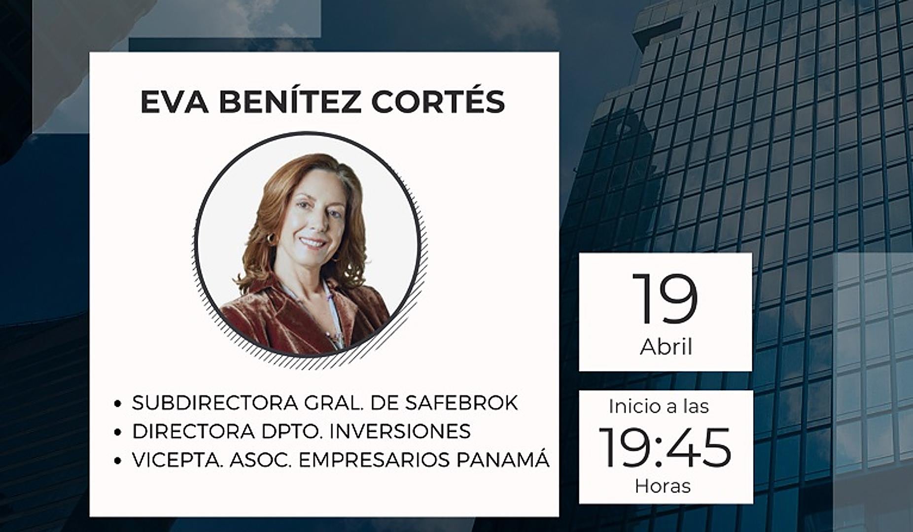 La subdirectora general de SafeBrok, Eva Benítez, imparte la conferencia '¿Crisis bancaria ...
